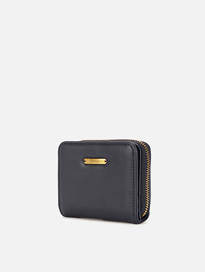 Twilight Zip Up Wallet - Navy Blue