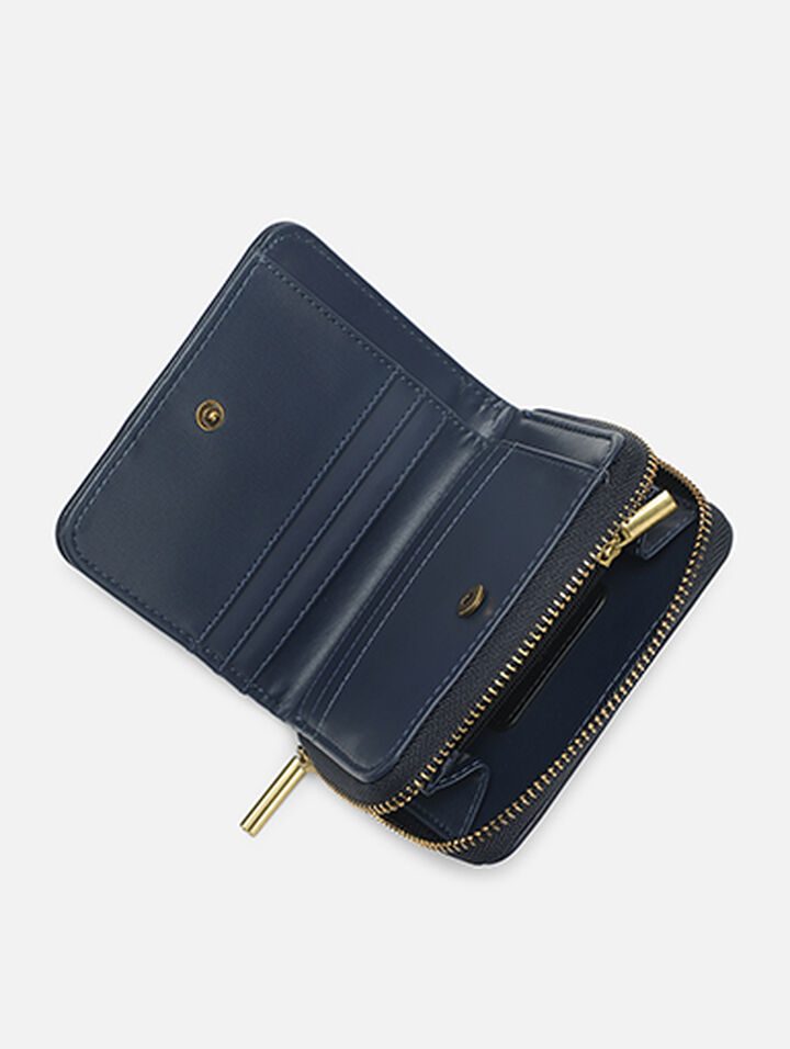 Twilight Zip Up Wallet - Navy Blue