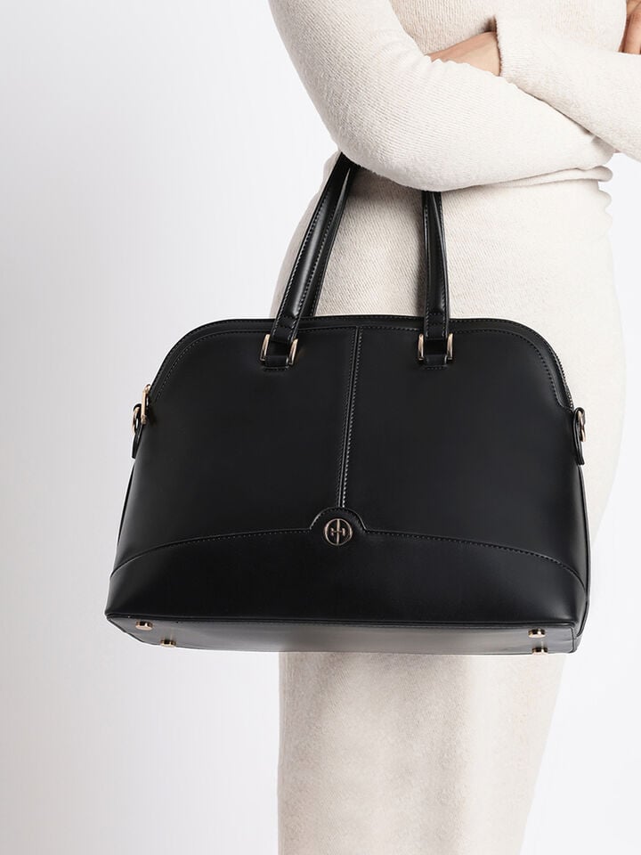 Brenda Medium Black Work Bag by IRTH | House Of Titan | Shop Online