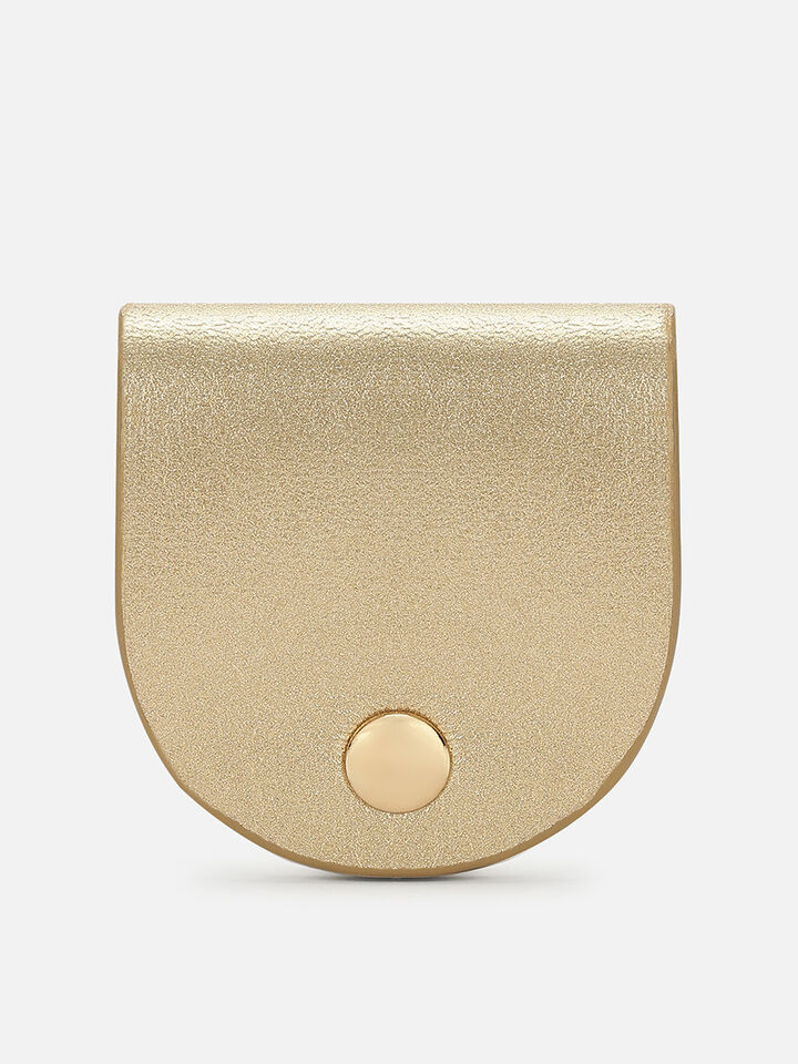 Wisp Leather Wire Wrap - Gold