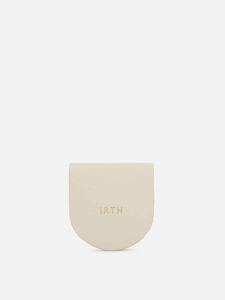 Wisp Off-White Leather Wire Wrap by IRTH | House of Titan